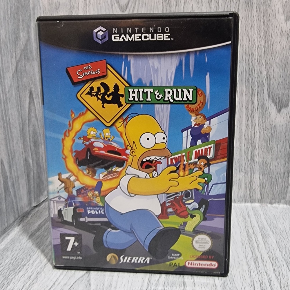 Pre-owned The Simpsons: Hit & Run - (Nintendo GameCube, 2003) Tested ...